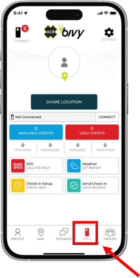 How Do I Connect the Bivy Satellite Device to the Bivy App?